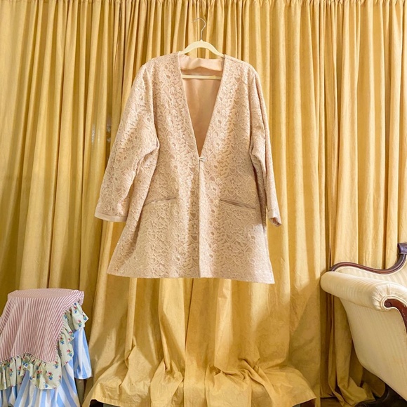 Jackets & Coats | Cream Lace Jacket | Poshmark